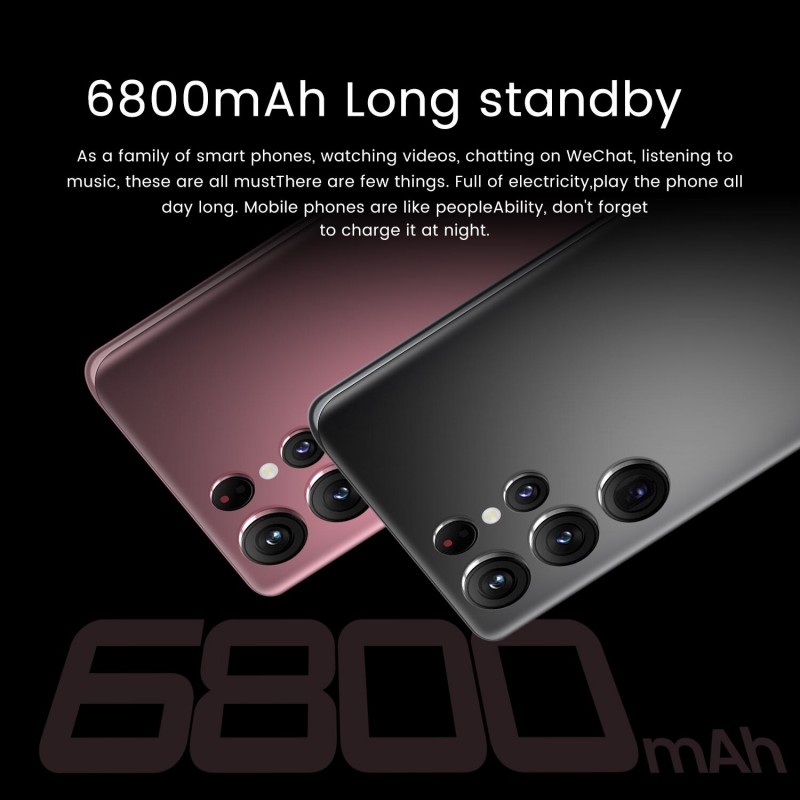S22+ Ultra 6.99Inch Smartphones 16GB+1TB 6800mAh 4G/5G Network Unlock ...