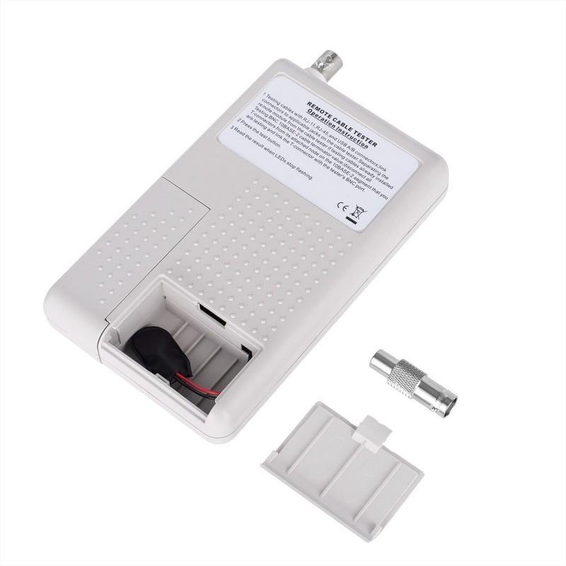 Remote RJ11 RJ45 USB BNC LAN Network Cable Tester For UTP STP LAN ...