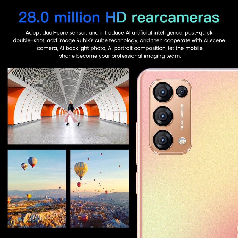 5Pro Dual SIM 7.3Inch 12GB 512GB Global Version Celular Android ...