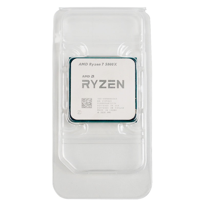 AMD New Ryzen 7 5800X R7 5800X CPU Processor AM4 3.8GHz 8-Cores 16 ...