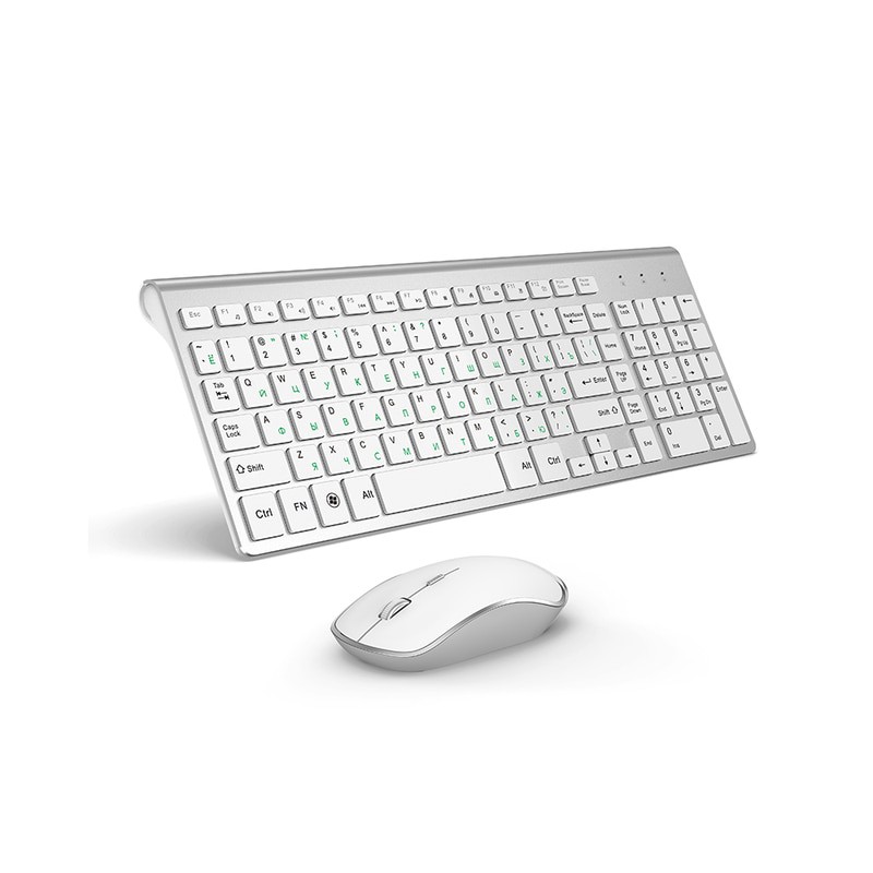 2.4G Wireless Keyboard Mouse Protable Mini Keyboard Mouse Combo Set For Notebook Laptop Mac ...