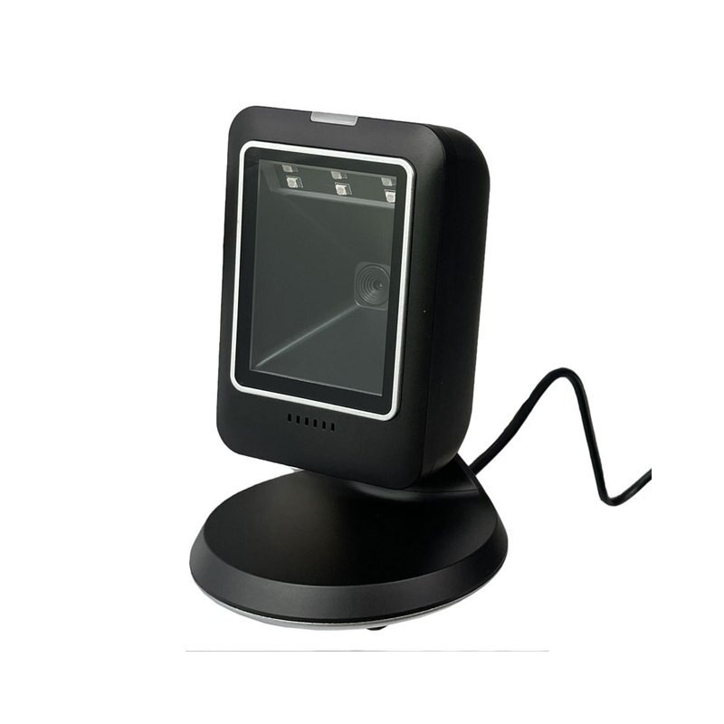 HBAPOS Barcode Reader Omnidirectional 1D 2D Desktop Barcode Scanner ...
