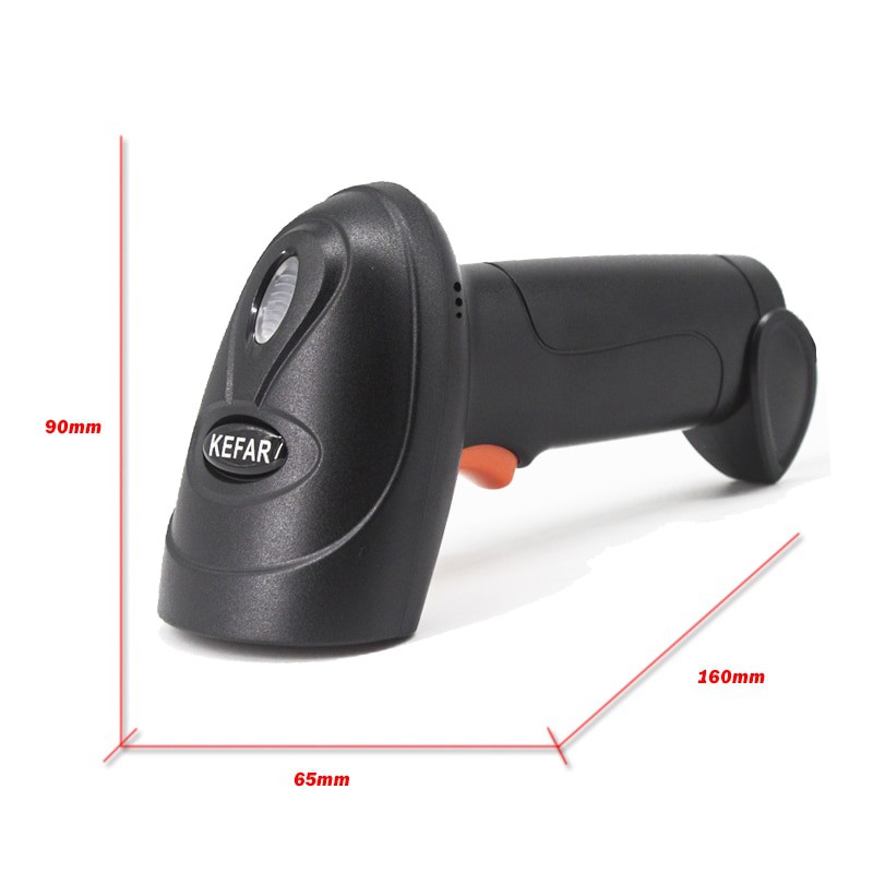 H4B Bluetooth Wireless Wired Barcode Scanner 2D QR Codes Reader PDF417 ...
