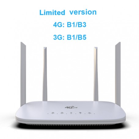 4G CPE 4G router SIM card WiFi modem Hotspot CAT4 32 users RJ45 WAN LAN LTE wireless router
