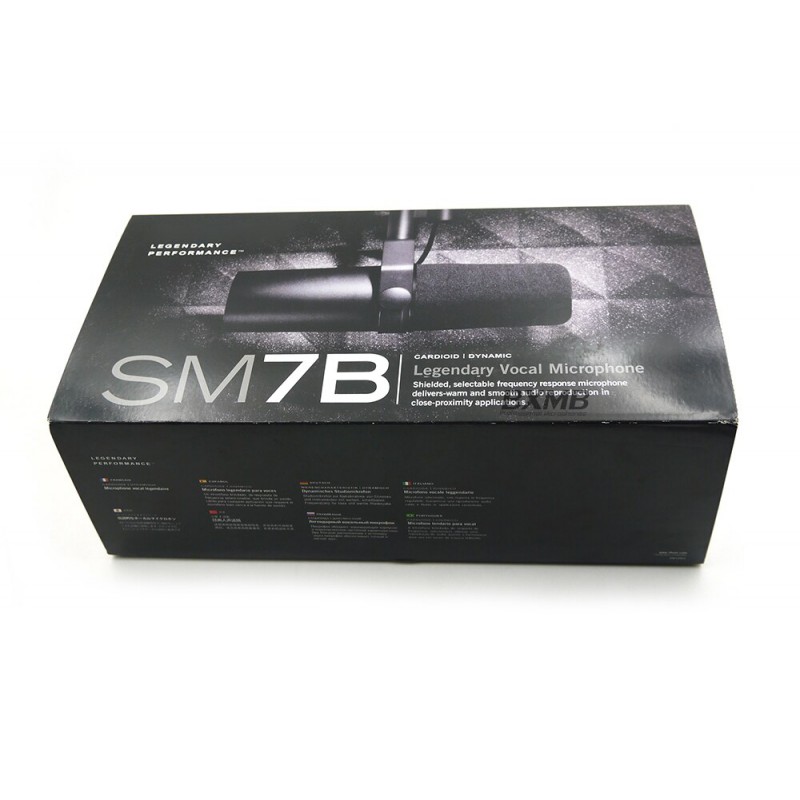 SM7B Professional Cardioid Dynamic Microphone Selectable Frequency ...