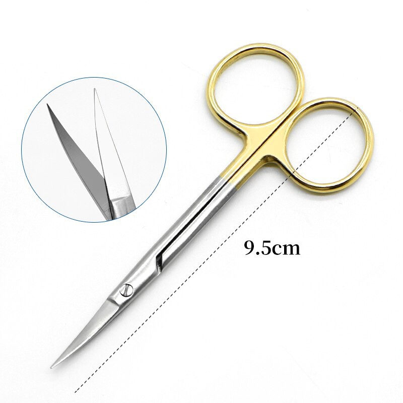 Branch scissors medical eye double eyelid embedding tissue scissors ...