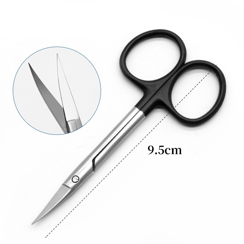 Branch scissors medical eye double eyelid embedding tissue scissors ...