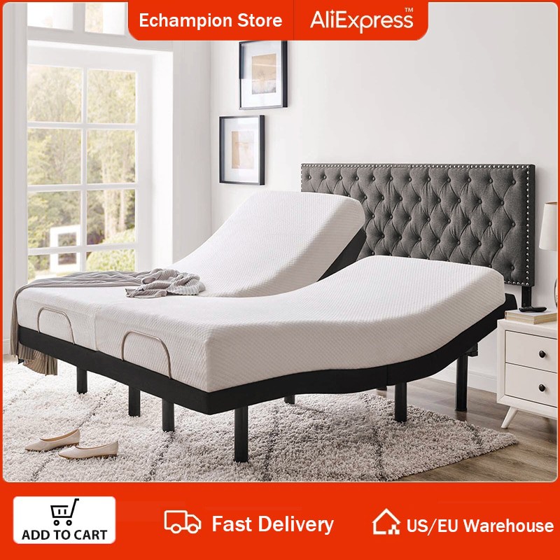 SPA Vibration Adjustable Bed Base Gravity Wireless Adjustable Bed Base ...