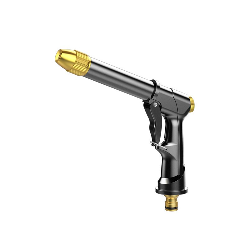 Garden Hose Spray Gun Nozzle Sprinkler with Brass Nozzle, Heavy Duty ...