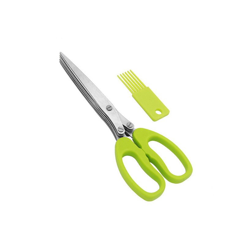 5 Layers Stainless Steel Multi Layer Kitchen Scissors