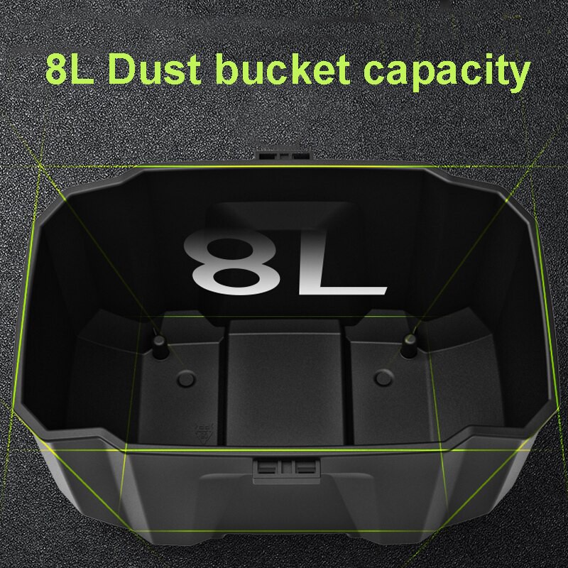 WU036 20V Vacuum Cleaner Wet and dry Max 8L Water absorption 3L 2m Handheld Cordless Powerful ...