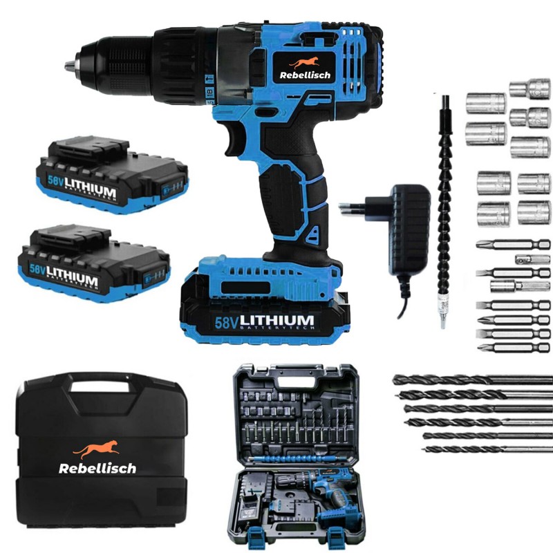 Rebellisch 58V 8 Ah 27 Dual Cordless Li-ion Battery Piece Professional ...