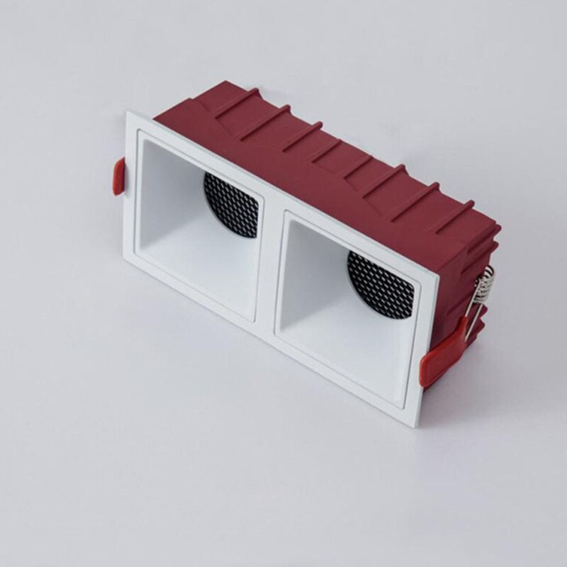 Honeycomb Dimmable Anti Glare COB Recessed Downlight 10W 14W 20W 24W ...