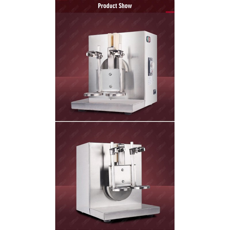 YY120-2 Double Frame Bubble Tea Shaking Machine Stainless Steel Auto ...