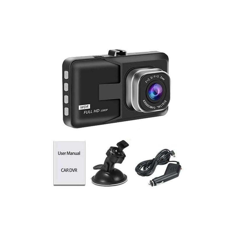 FHD 1080P Dash Cam for Car Camera Front and Rear Video Recorder Auto ...