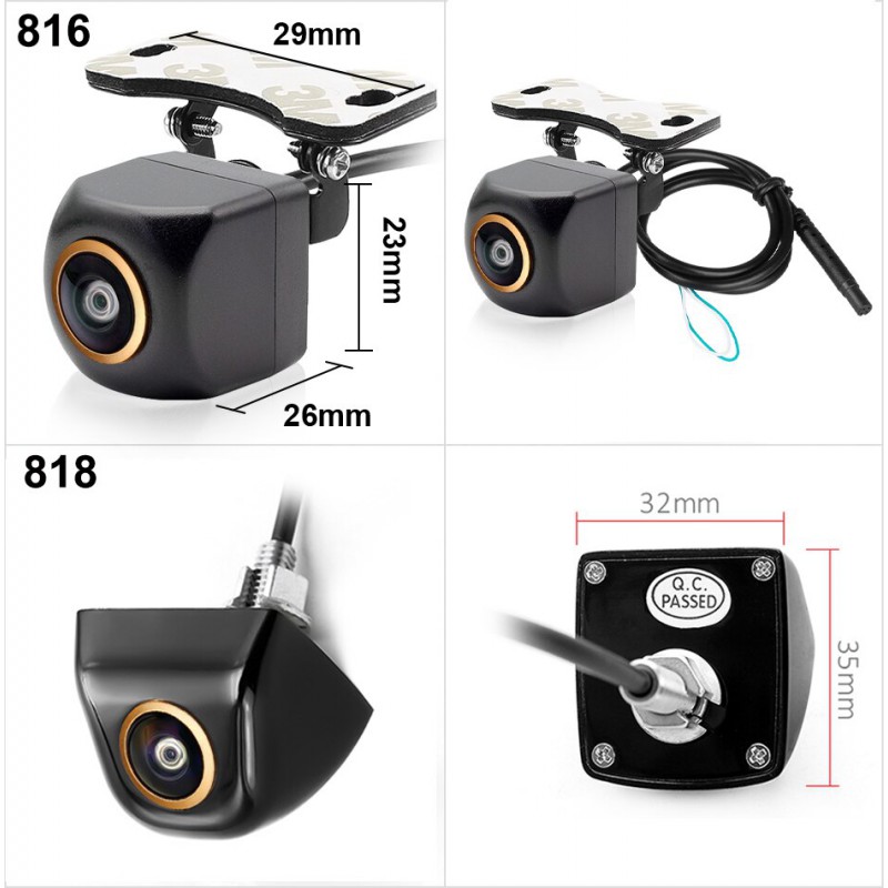 GreenYi 5 inch AHD Mirror Monitor 1920*1080P High Definition 170 Degree ...