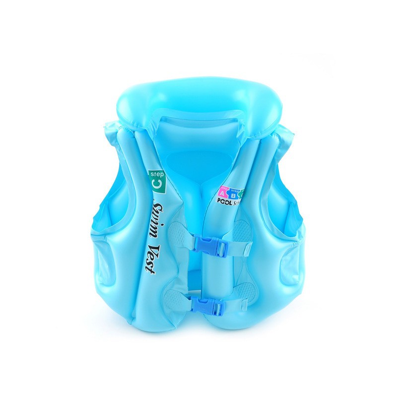 3-10 Age childs inflatable life vest Baby swimming jacket Buoyancy PVC ...