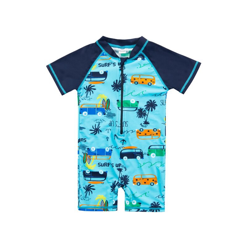 Wishere One-piece Bathers Boy Beachwear Dress Baby Bathing Clothes Kid ...