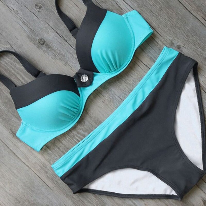 Women Push Up Two Piece Swimwear Sexy Bikinis 2022 Summer Beach Wear ...