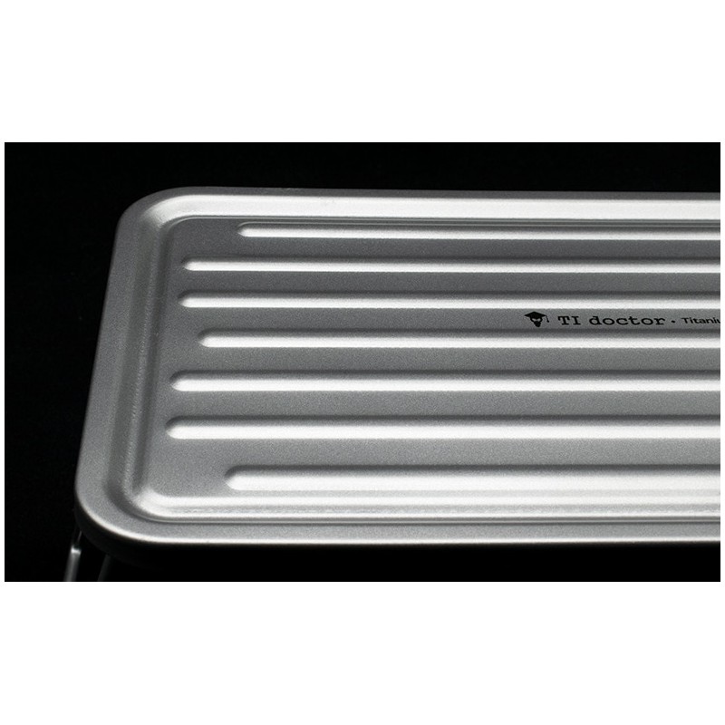 Titanium Barbecue Plate Folding Leg Bracket Grill Camping Light and ...