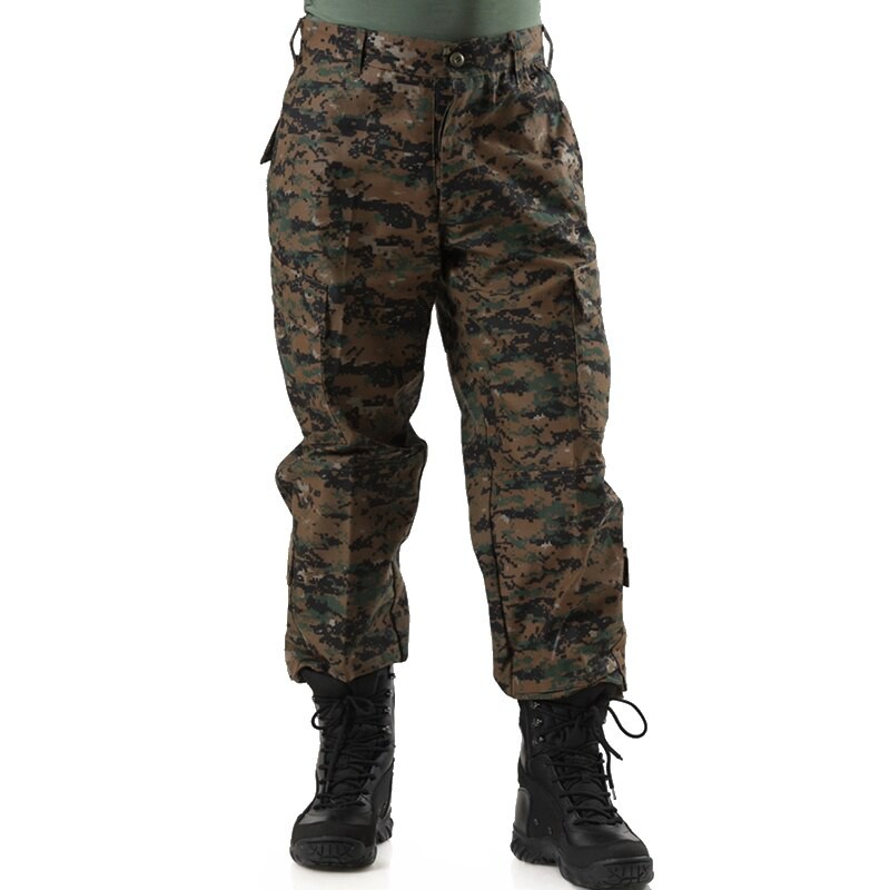 Men's Tactical Pants Lightweight Camouflage Assault Cargo Multi-Pocket ...