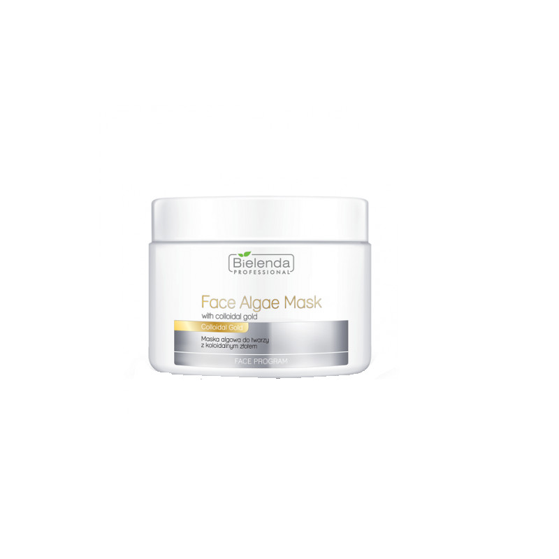 Face algae mask with colloidal gold maska algowa do twarzy z kol