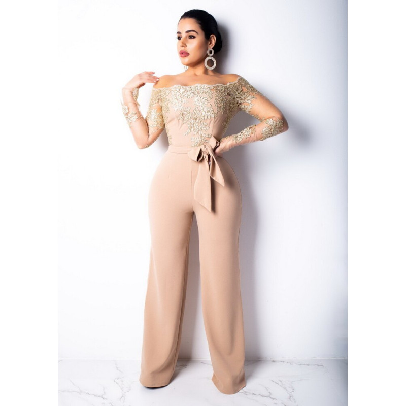 Okayoasis 7 Colors 2019 Newly Sexy Women Strapless Wide Leg Elegant