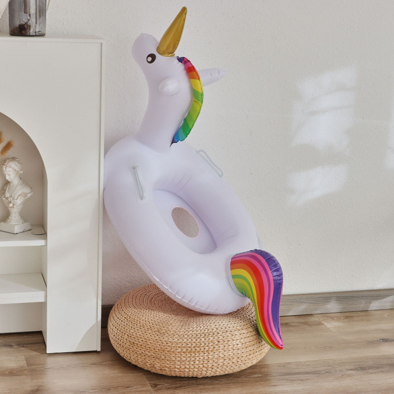 Unicorn Flamingo Inflatable Swimming Ring Tube Children Floating ...
