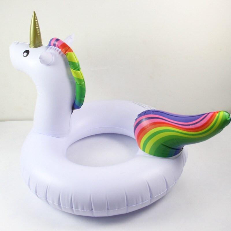 Giant Inflatable Unicorn Pool Float Swim Ring Floating Swim Float ...