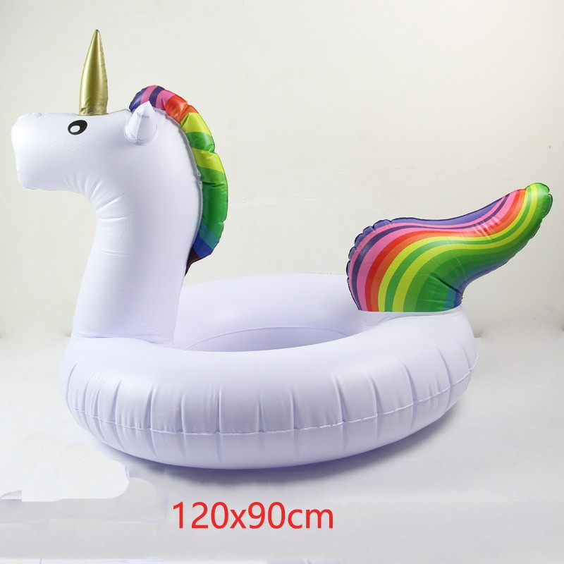 Giant Inflatable Unicorn Pool Float Swim Ring Floating Swim Float ...
