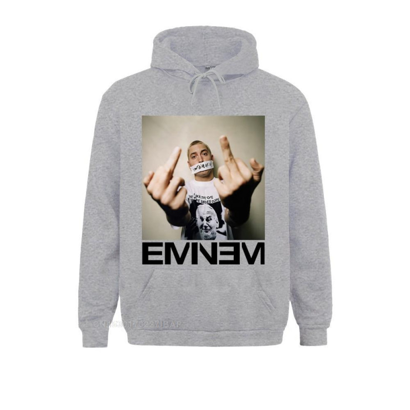 Men's Hoodie Eminem Slim Shady The Middle Finger Music Sportswear