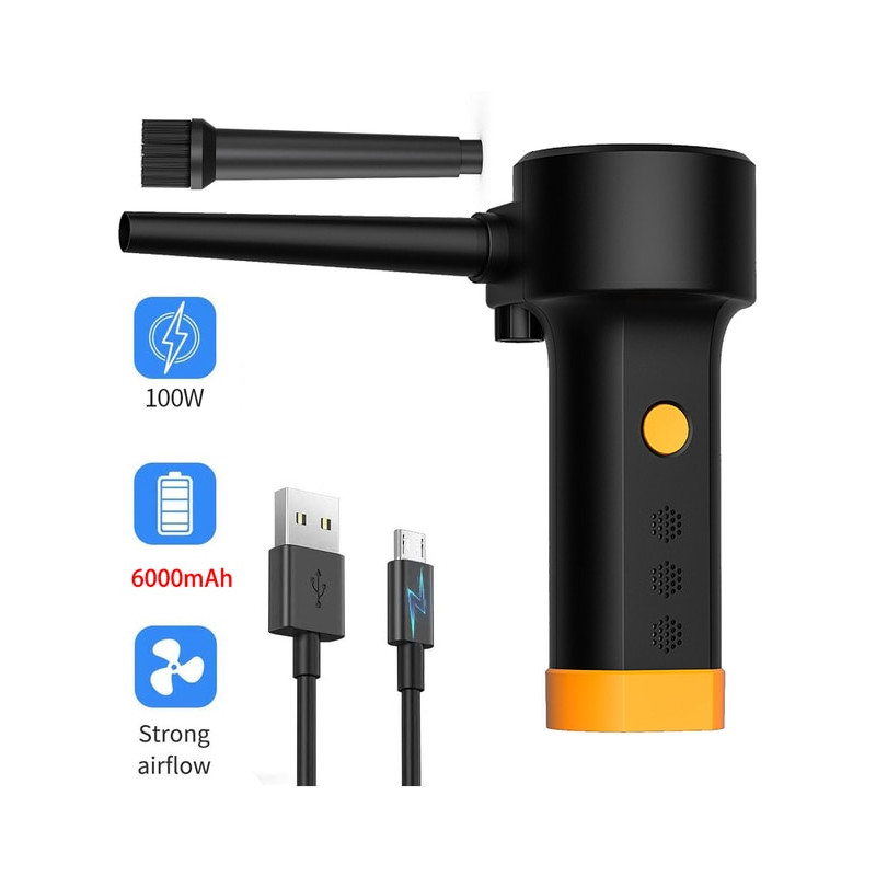 Electric Air Blower for Computer Cleaner,Cordless Air Duster,Replaces ...