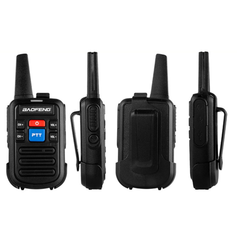 Baofeng BF-C50 Mini Walkie-Talkie Portable Handheld Intercom Ham Radio ...