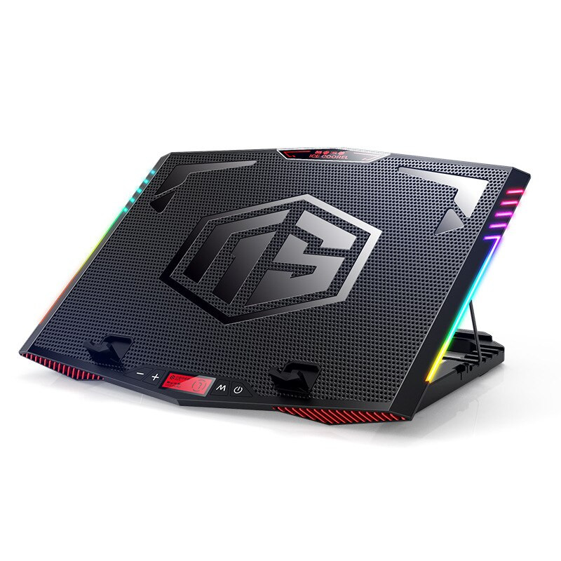 ICE COOREL Gaming RGB Laptop Cooler 12-18 inch Led Screen Laptop ...
