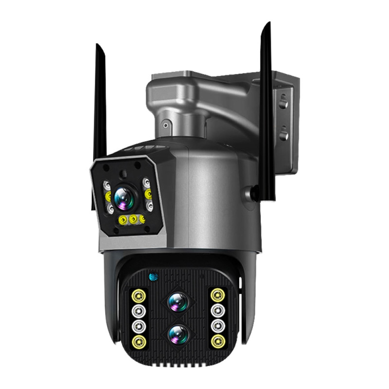 4K 8MP Ip Wifi Outdoor Camera Ptz 10X Hybrid Zoom Auto Tracking Drie ...