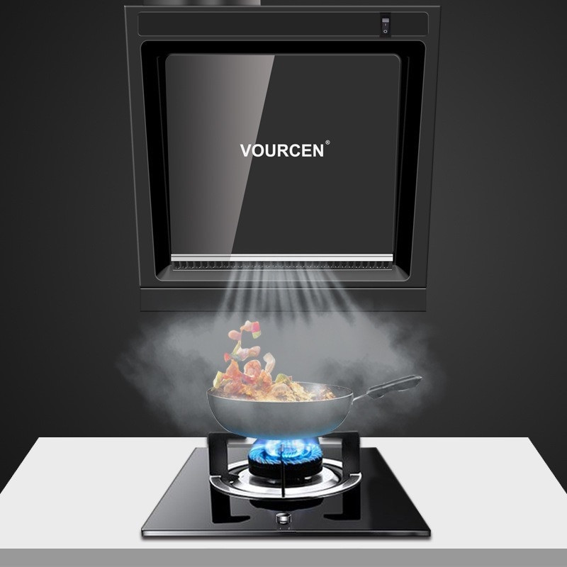 Range hood side suction household simple kitchen small large suction ...