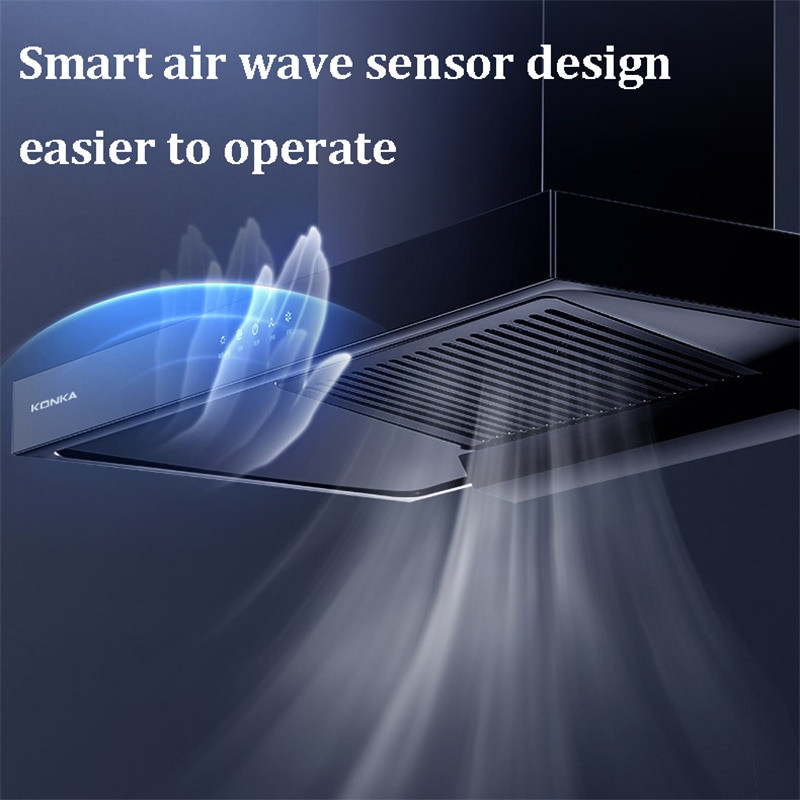 Large Suction Kitchen Hood Cooker Range Hood Top Household Appliances ...