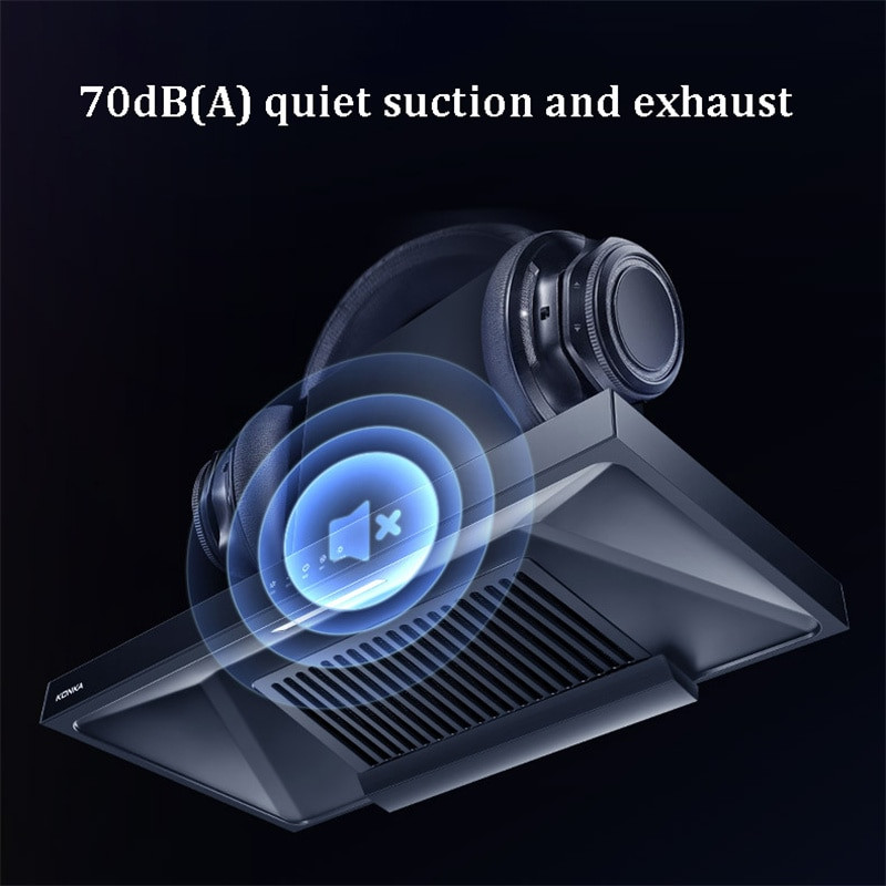 Large Suction Kitchen Hood Cooker Range Hood Top Household Appliances ...