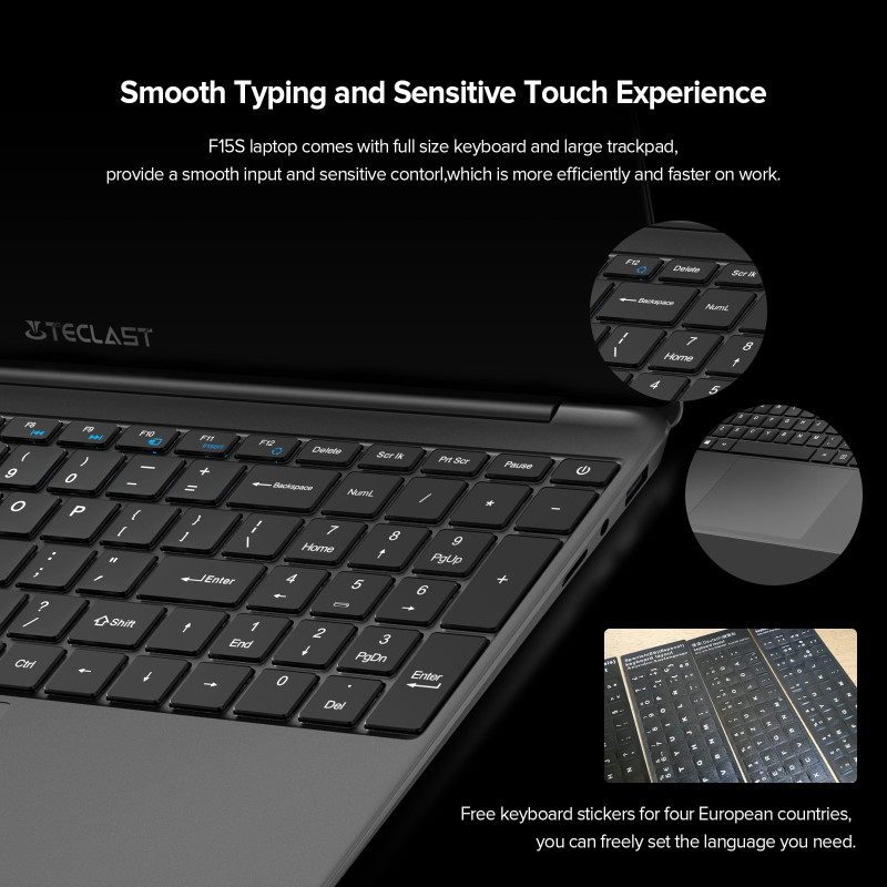 15,6 inch F15S Notebook, UHD 500 GPU, Notebook with Windows 10 ...