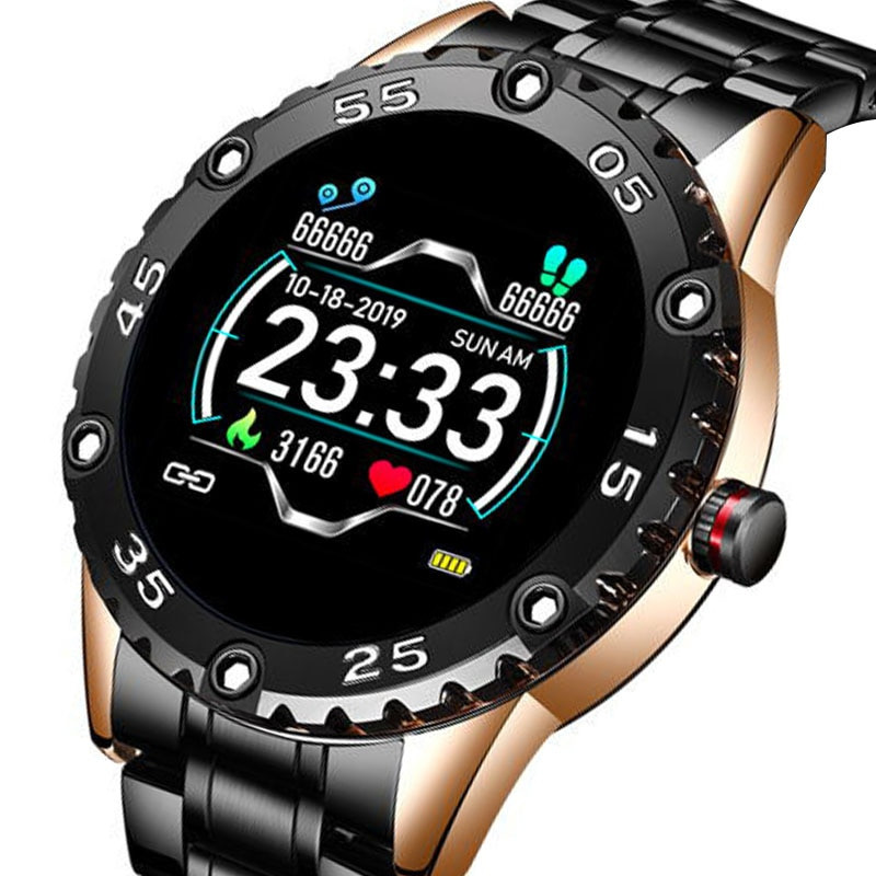 Luxury Full Circle Touch Screen Mens Smart Watches IP68 Sports Fitness ...