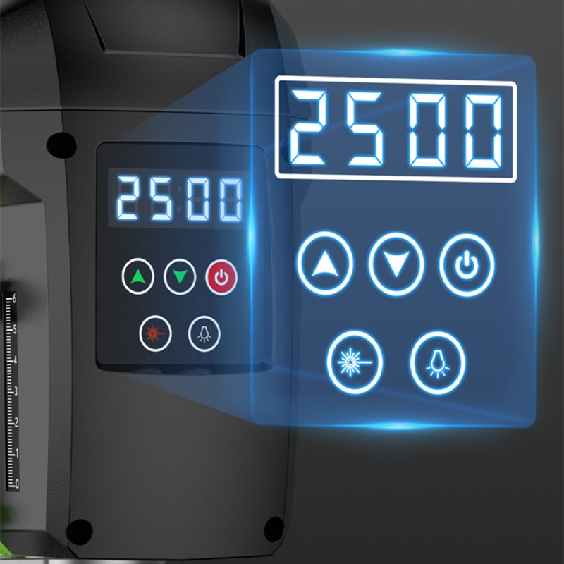 Allsome Brushless Drilling Machine 400w Cast Iron Benchtop Drill Press ...