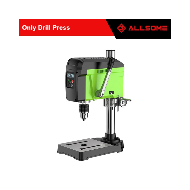 Allsome Brushless Drilling Machine 400w Cast Iron Benchtop Drill Press ...