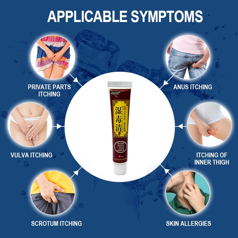 2pcs Anti-itch Psoriasis Treatment Ointment Effective Against Fungi ...