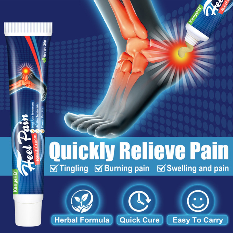 20G Traditional Chinese Herb Heel Pain Cream For Fast Heel Pain Relief ...
