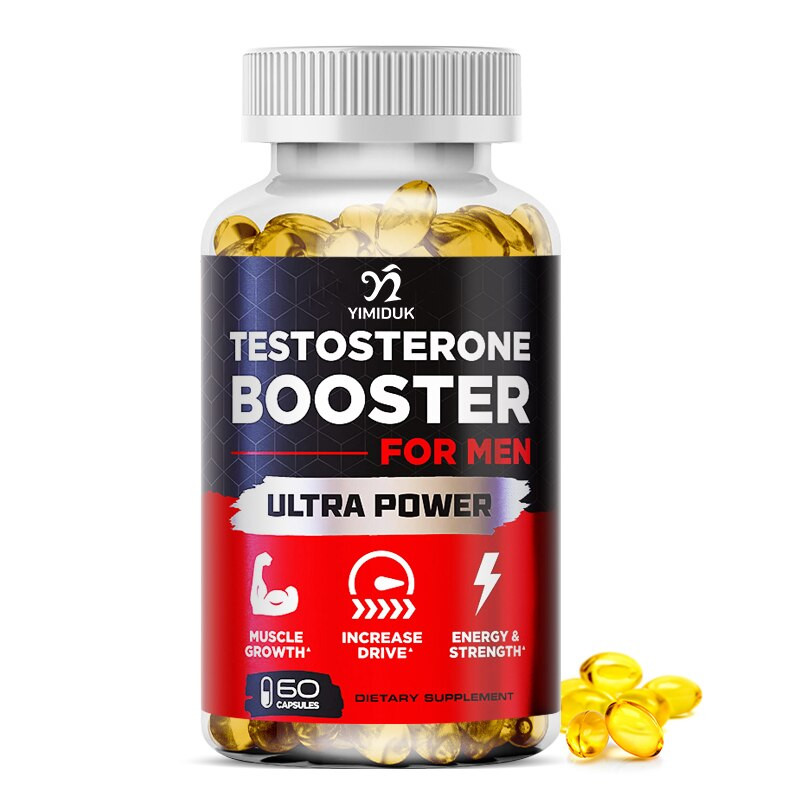 Testosterone Booster for Men, Tongkat Ali Capsules Supplement for ...