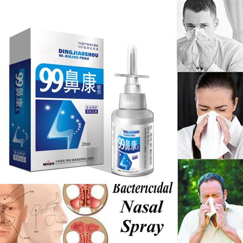 20ml Herb Spray Nasal Spray Rhinitis Treatment Nose Care Chronic ...