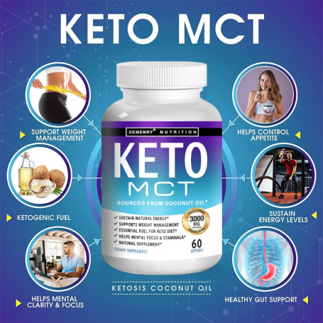KETO Probiotic Capsules, Balanced Bacteria Reduce Bloating ...