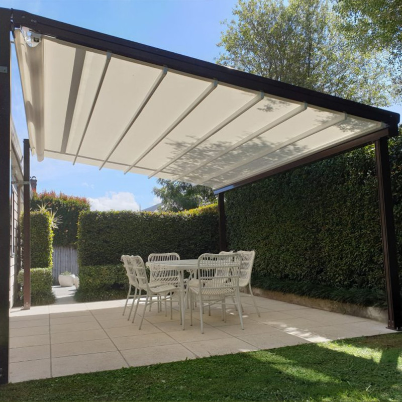 Custom Outdoor Folding Automatic Retractable CANOPY For Roof Pergola ...