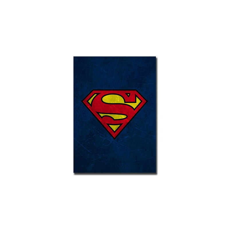 Marvel Avengers Sign Logo Canvas Painting Superheroes Poster Iron Man ...