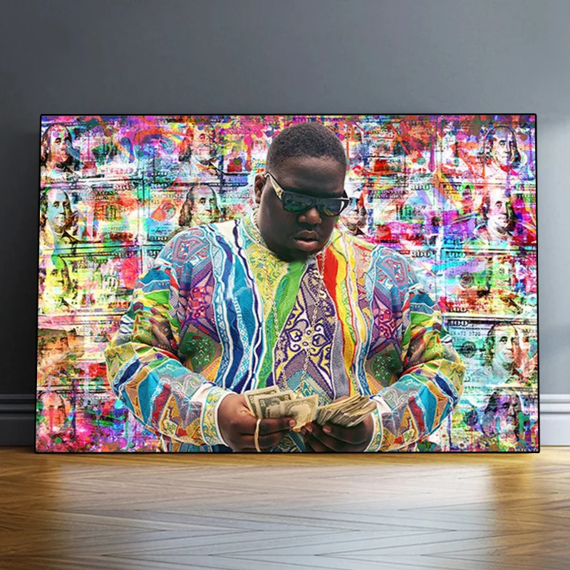 Biggie Tupac Hip Hop Singer Rapper Notorious Big Cash By Memento ...